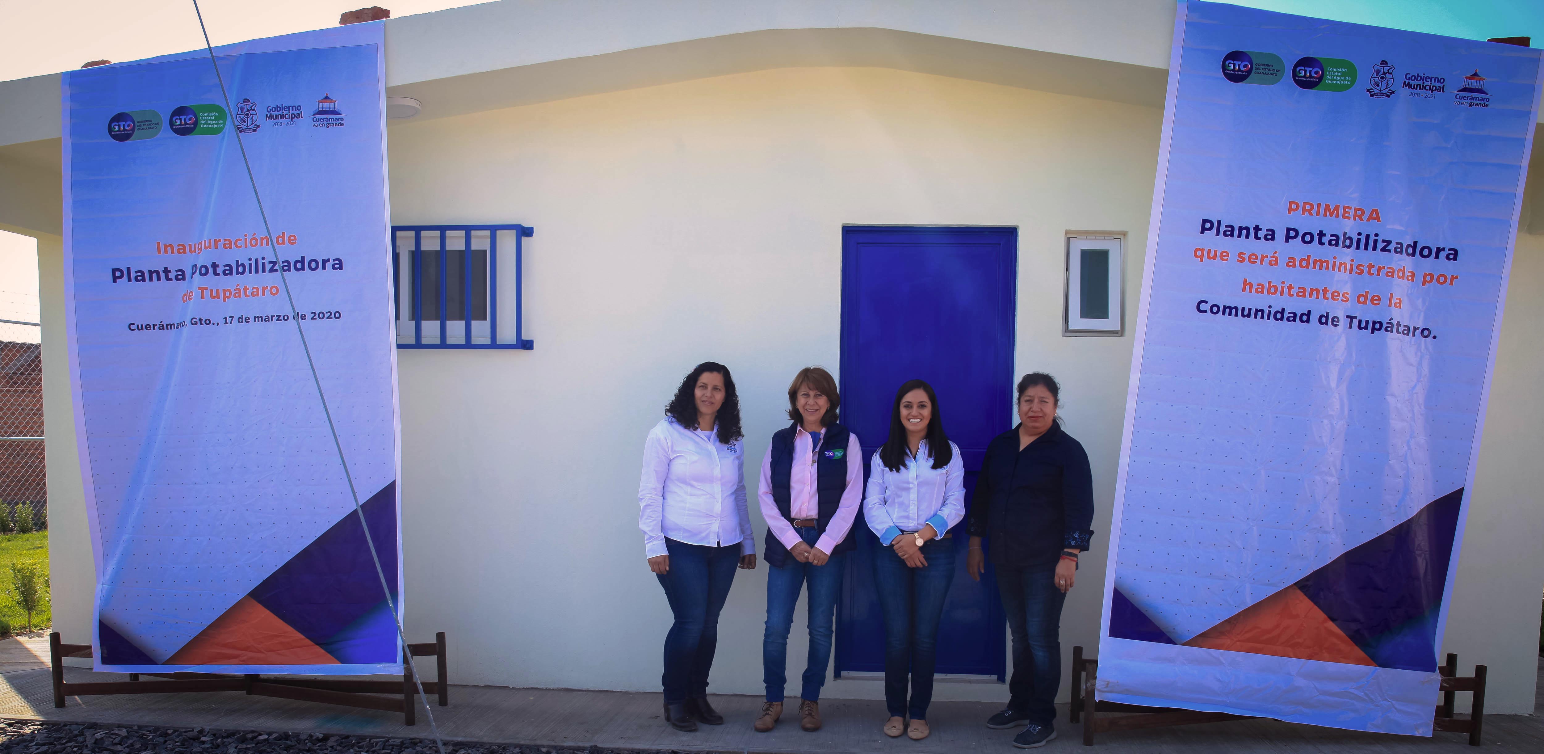 Entregan Planta Potabilizadora en Tupátaro en el municipio de Cuerámaro ...