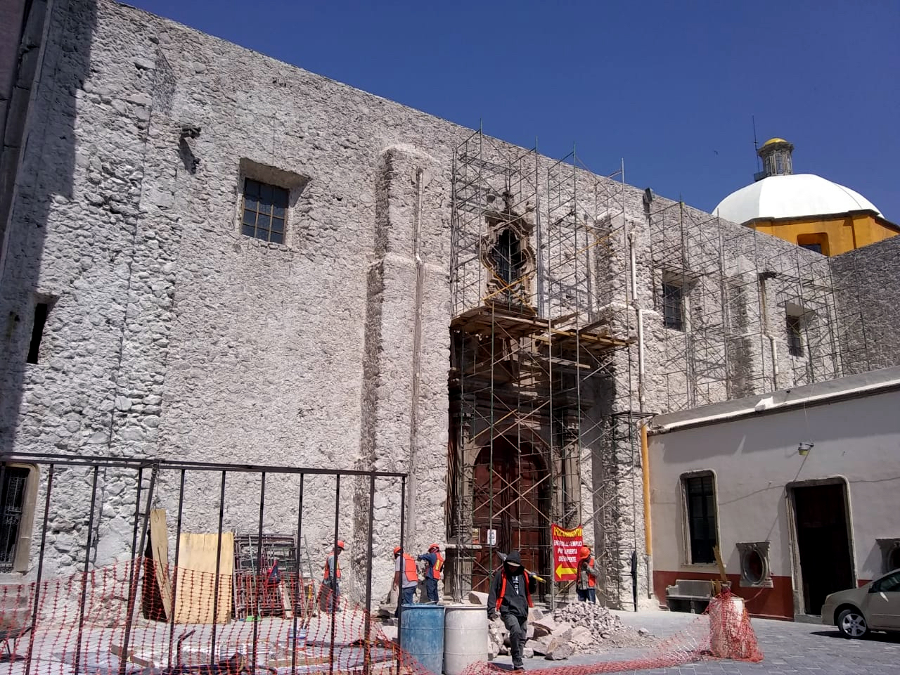 Lleva a cabo SICOM segunda etapa de restauración del Templo de la ...