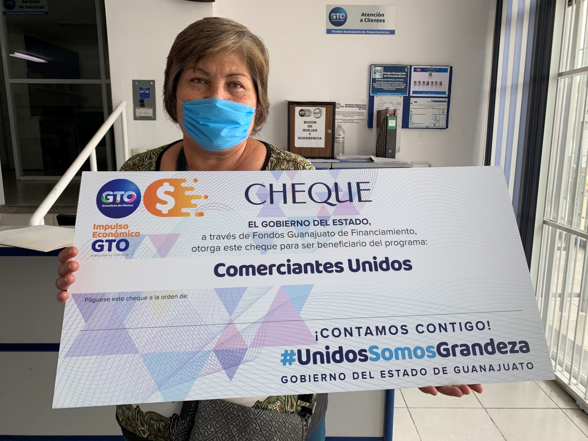 Fondos Guanajuato entrega cheques a comerciantes del Estado – Boletines ...