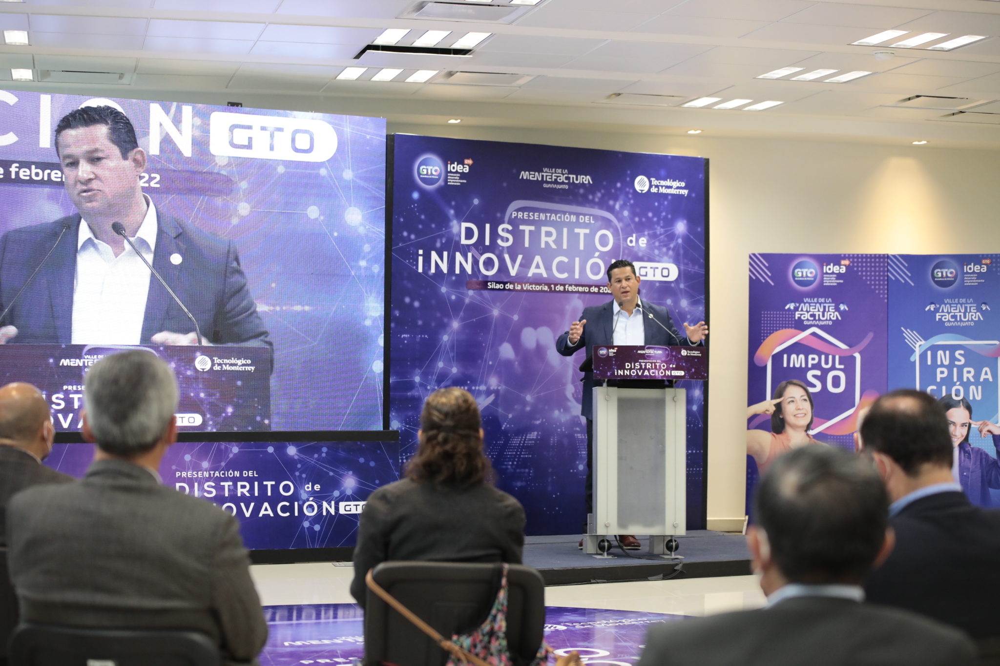 Presentan el Distrito de Innovación IDEA GTO. – Boletines Dependencias
