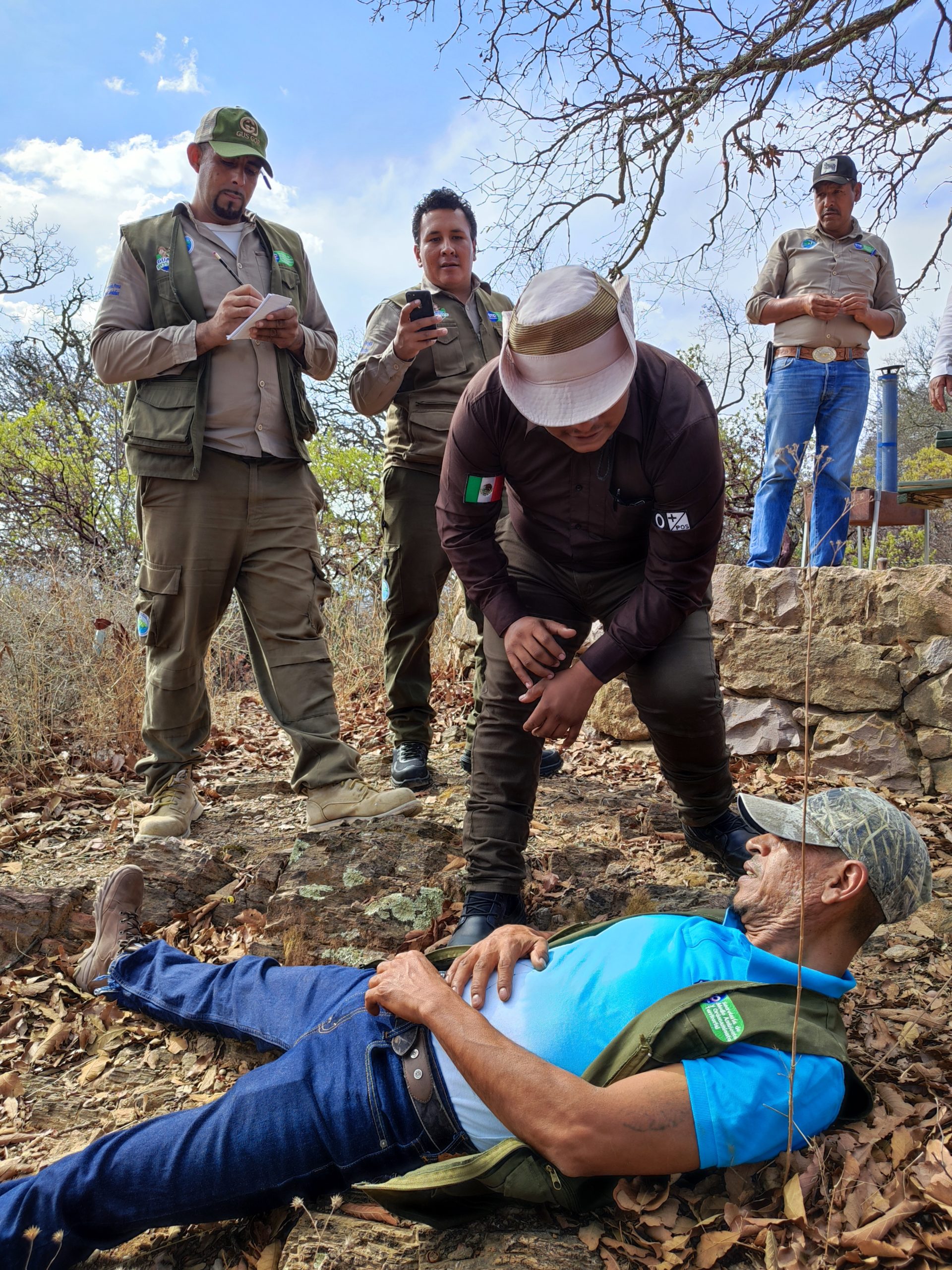 Se capacitan guardabosques de Guanajuato – Boletines Dependencias
