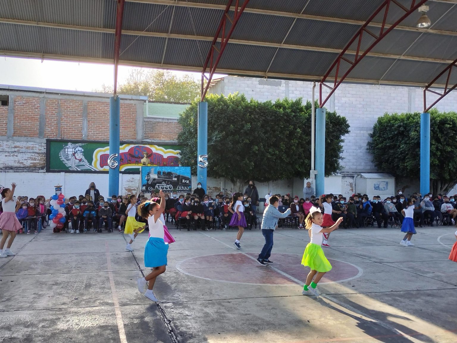 Celebran 65 años de fundación de la escuela primaria “Ferrocarriles Nacionales de México ...