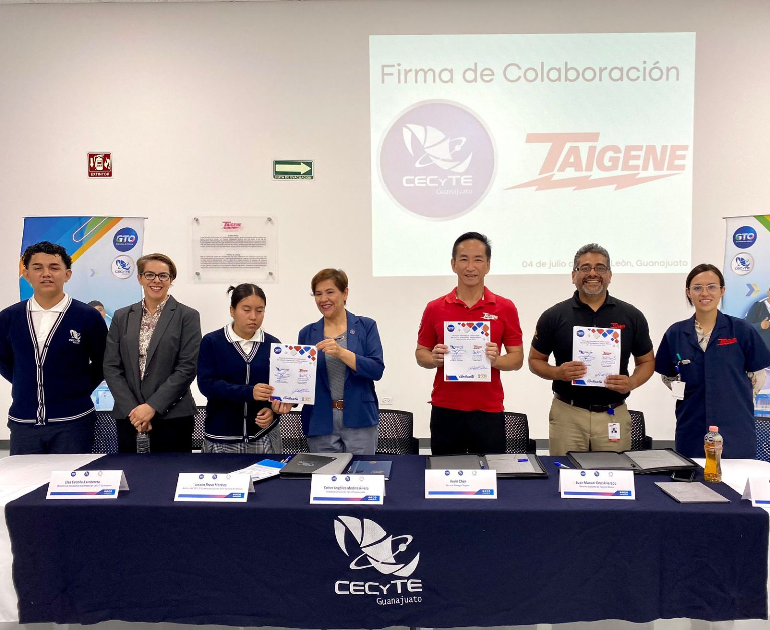 CECyTE Guanajuato y Taigene México unen fuerzas para potenciar la ...